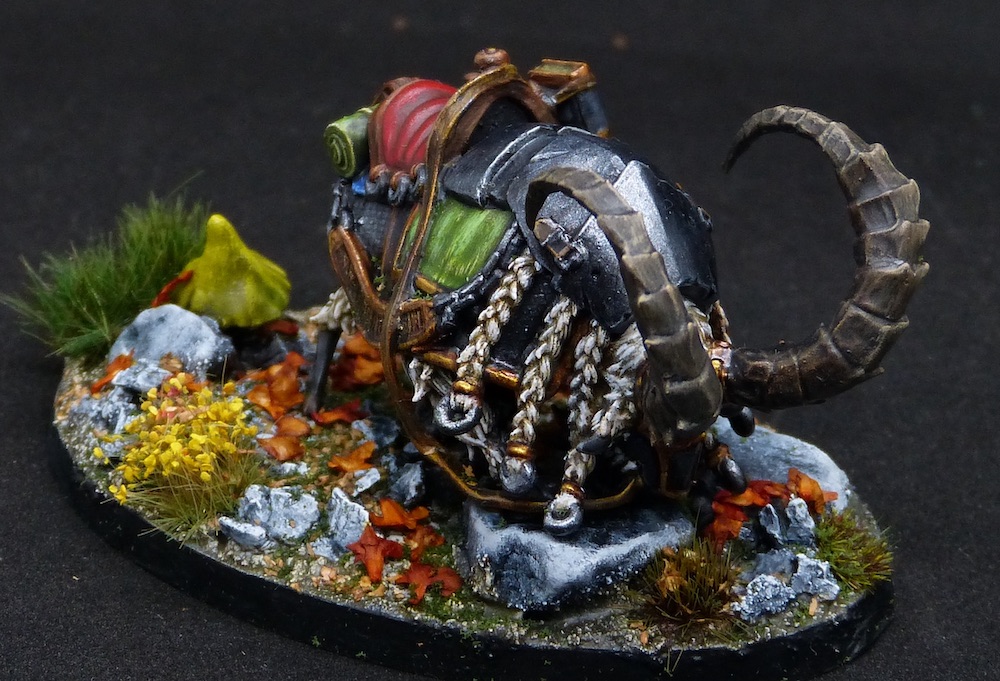 3D Printable Dwarf Goat 05 Break by Rescale Miniatures