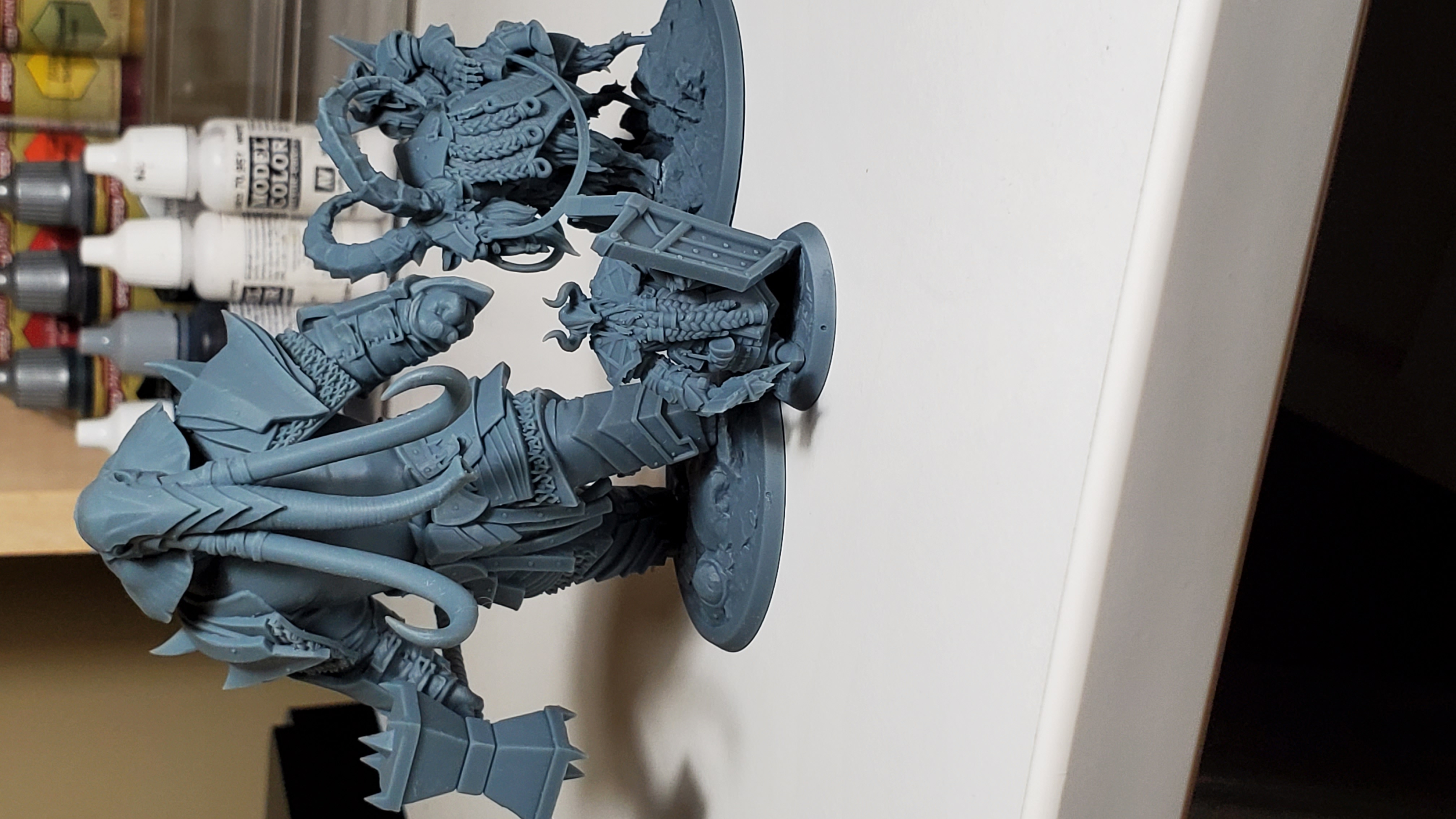 3D Printable Loxodon Hammer Stance by Rescale Miniatures