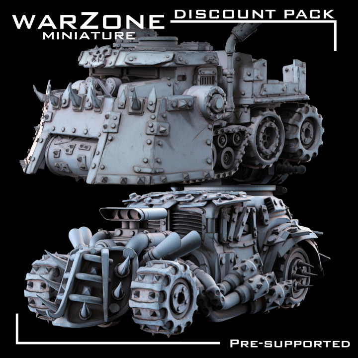 Descargar Vehicle Pack (2) - Battlewagon / Kustom Boosta de WarZone ...