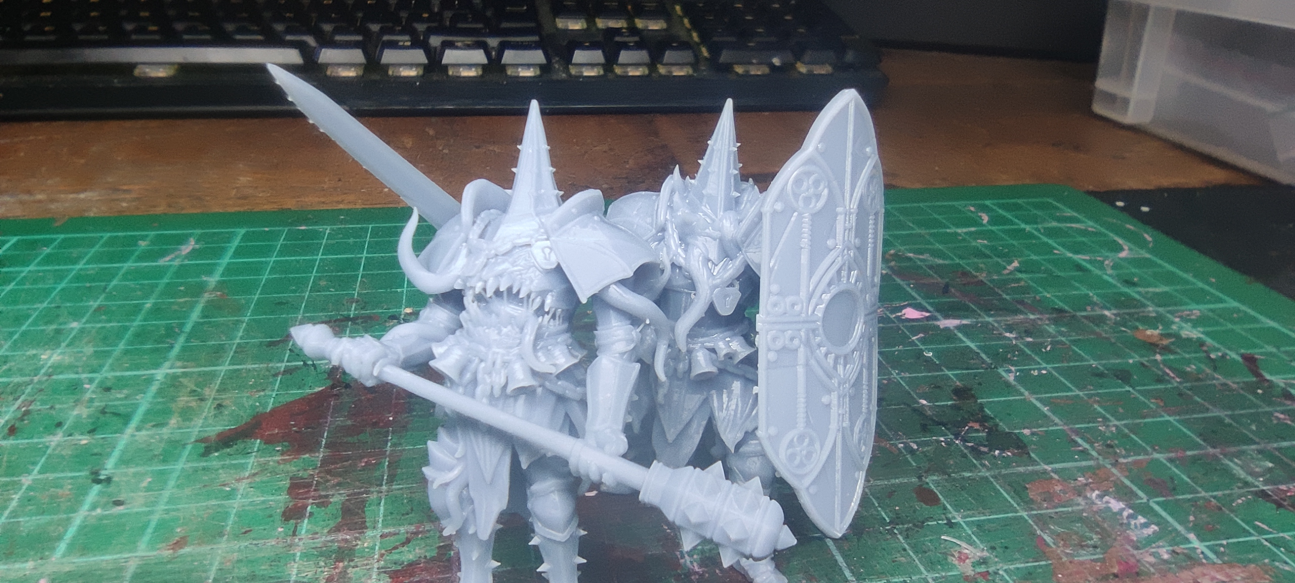 3D Printable Mimic Knights by Parasite Collectibles