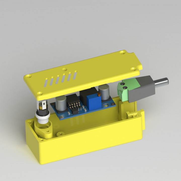 3D Printable XL6009 step up case by NerdCorner