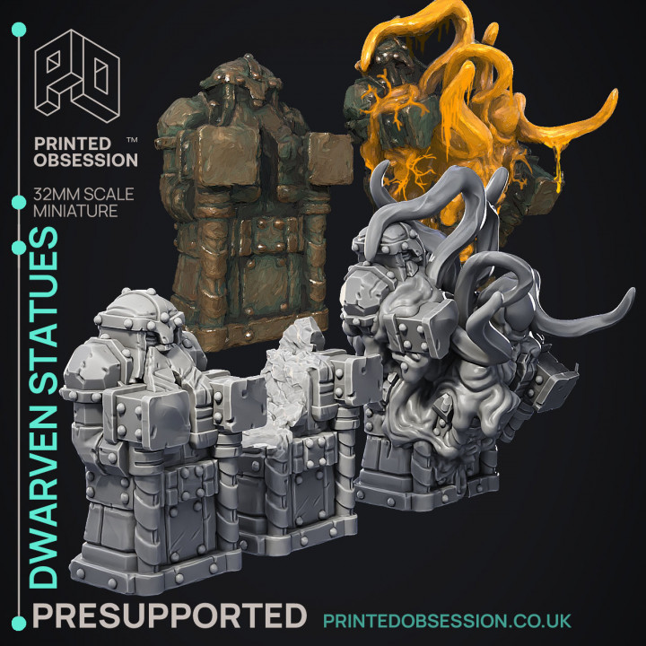 3D Printable Scrap Waste Creatures - 15 Models - PRESUPPORTED - 32mm ...