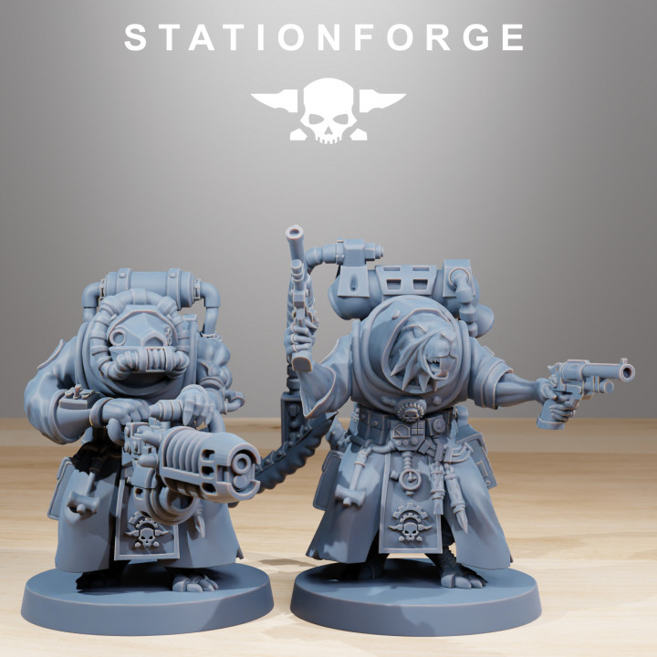 3D Printable Raticus Grunts by Station Forge
