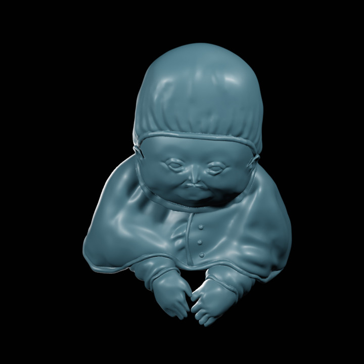 3D Printable Bust of Pope Leo X - Fernando Botero by Huguette