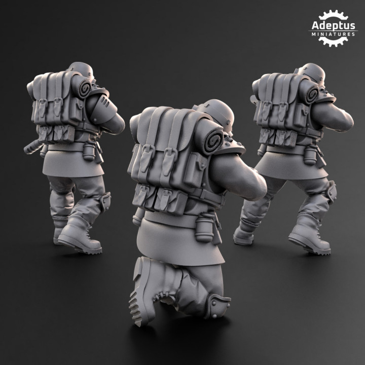 3D Printable Infantry Bundle. Ultima Troops. Imperial Guard by Adeptus ...