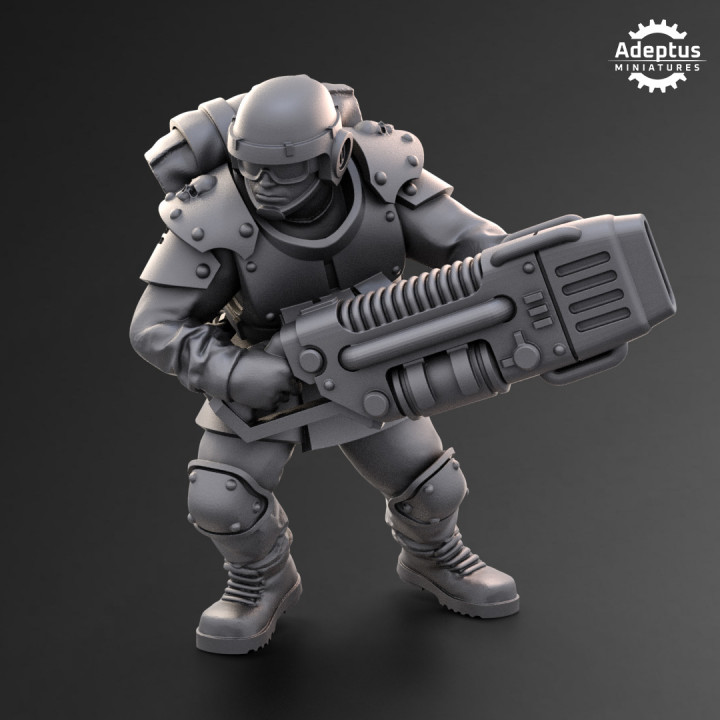 3D Printable Infantry Bundle. Ultima Troops. Imperial Guard by Adeptus ...