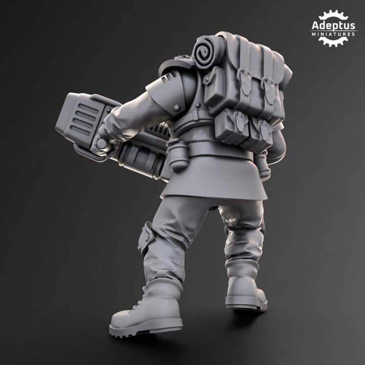 3D Printable Infantry Bundle. Ultima Troops. Imperial Guard by Adeptus ...