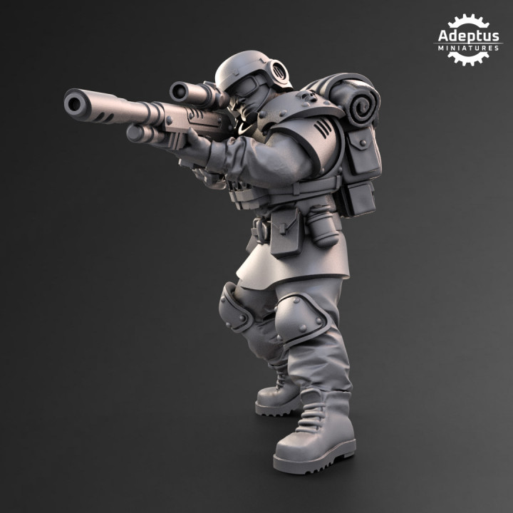 3D Printable Infantry Bundle. Ultima Troops. Imperial Guard by Adeptus ...