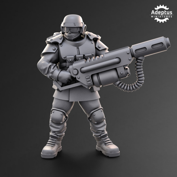 3D Printable Infantry Bundle. Ultima Troops. Imperial Guard by Adeptus ...