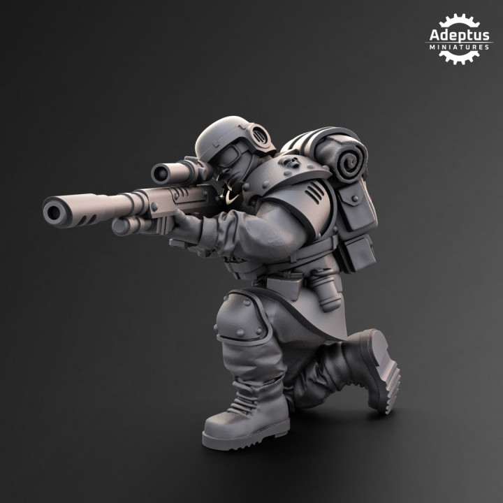 3D Printable Infantry Bundle. Ultima Troops. Imperial Guard by Adeptus ...
