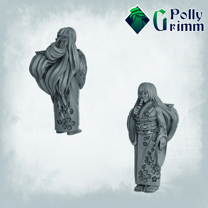 3D Printable Night Parade of One Hundred Demons. Japanese folklore set ...