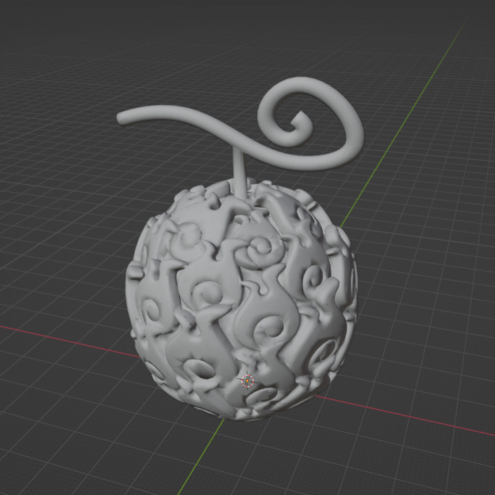 3D Printable AKUMA NO MI: MERA MERA NO MI - PORTGAS D. ACE FLAME DEVIL ...