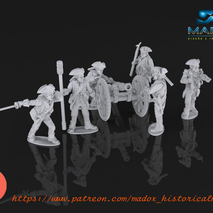 3D Printable AWI British Army by BattleCat Miniatures