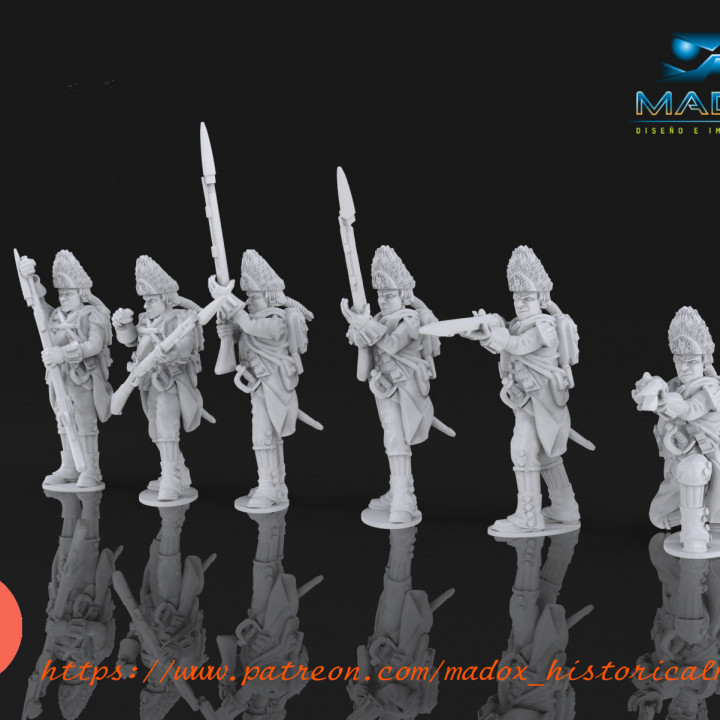 3D Printable AWI British Army by BattleCat Miniatures