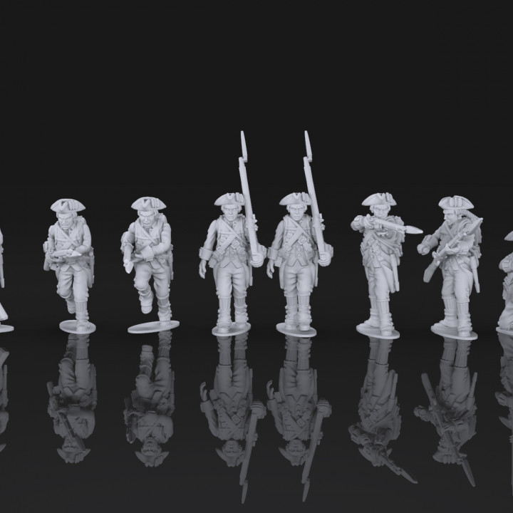 3D Printable AWI British Army by BattleCat Miniatures