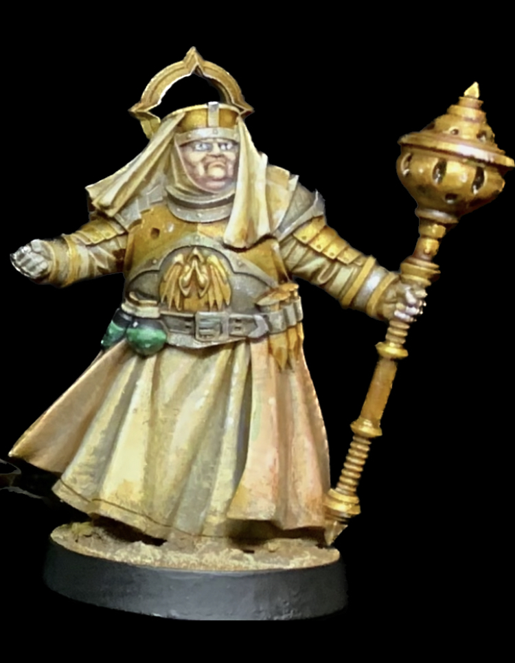 3D Printable Vampire Hunters Reborn Nun Superior by Titan Forge Miniatures