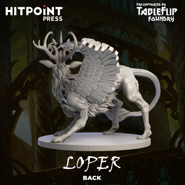3D Printable HUMBLEWOOD TALES - Loper by Hit Point Press