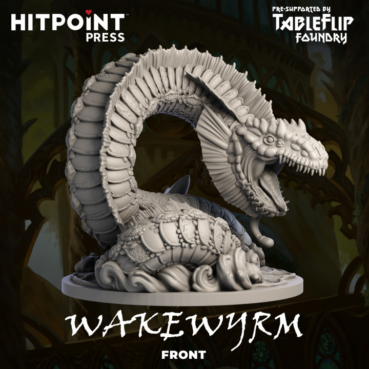 3D Printable HUMBLEWOOD TALES - Wakewyrm by Hit Point Press