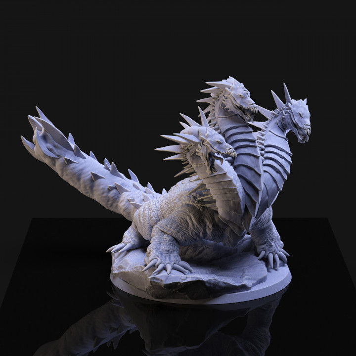 3D Printable Hydra by Imp3dsion