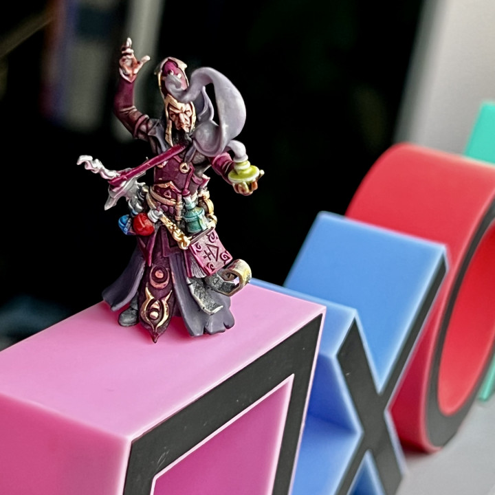 3D Print of Archmage Munin by MOIKEY