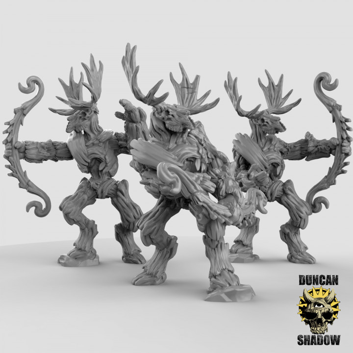 3D Printable Dryad Bundle (Pre Supported) by Duncan Shadow