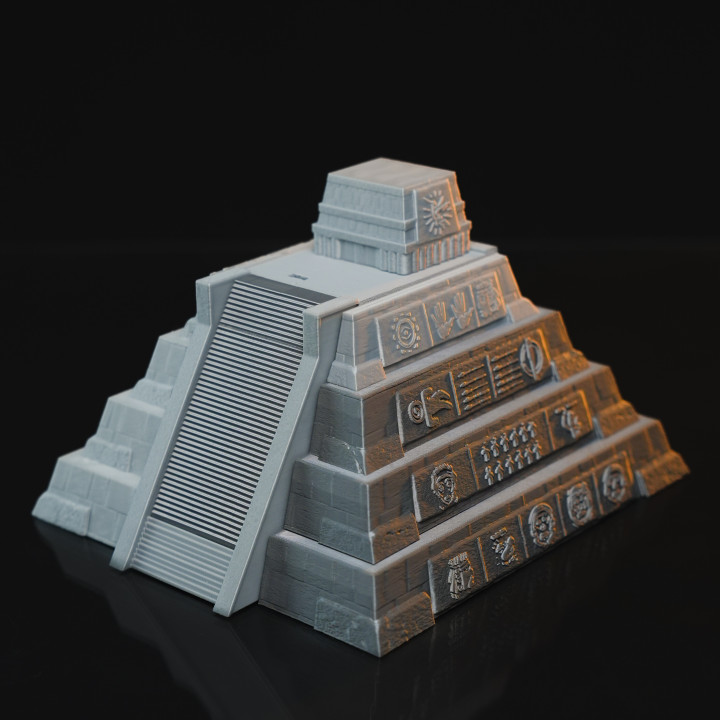 3D Printable The Pyramid’s Riddle Puzzle Box by Stlflix