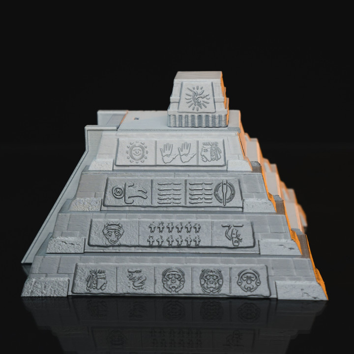 3D Printable The Pyramid’s Riddle Puzzle Box by Stlflix