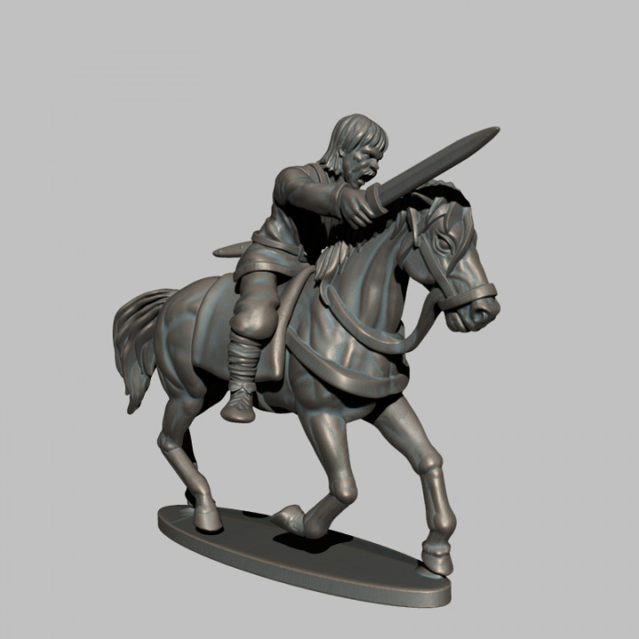 3D Printable Goth Cavalry by Wargames Atlantic