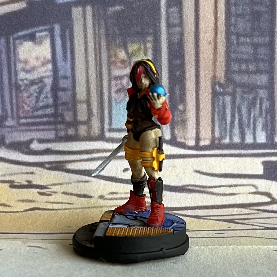 3D Printable ASHIMERU FATE WRANGLER by PAPSIKELS MINIATURES