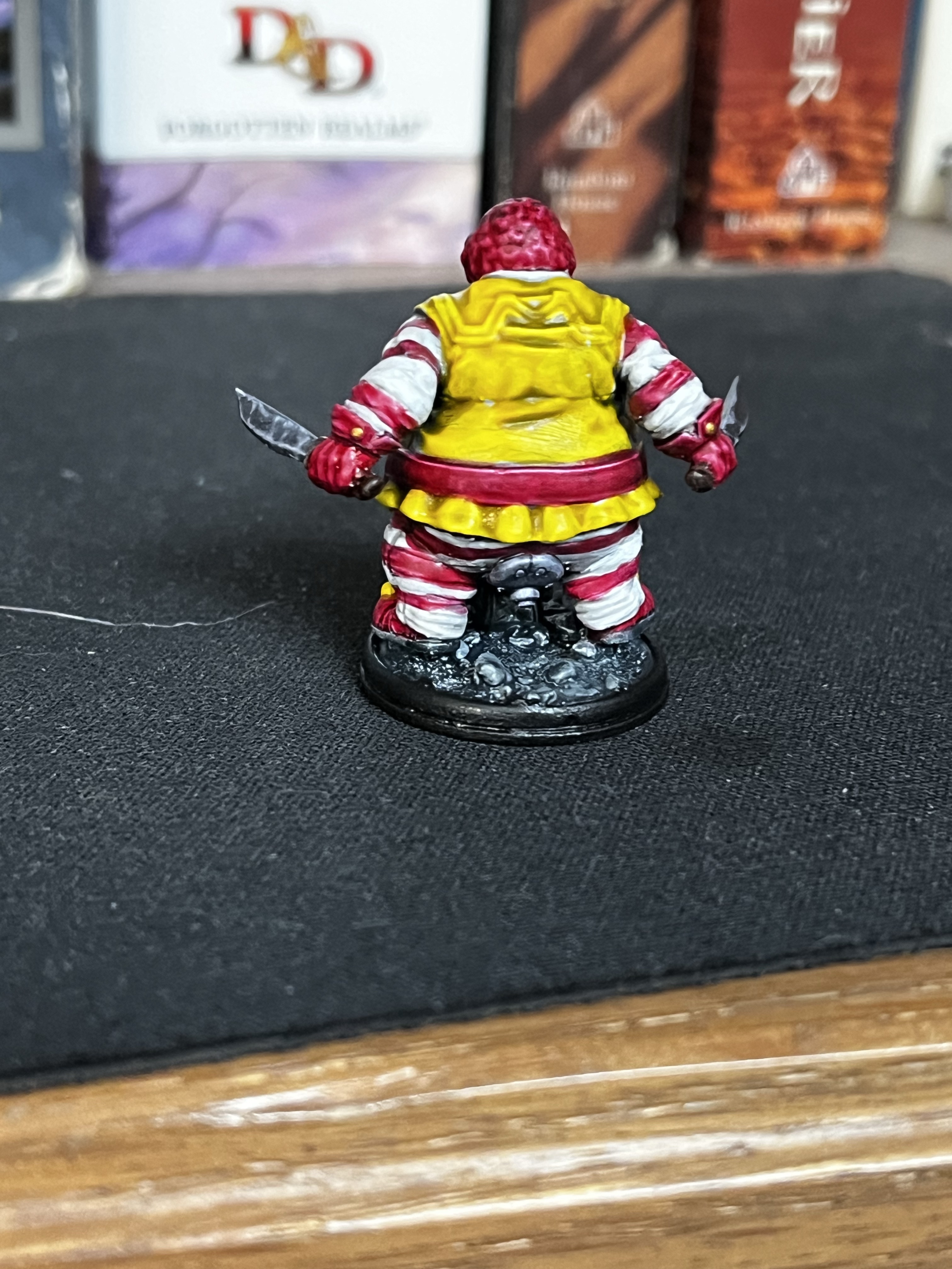 3D Printable BATCHOY CLOWN RONARD MC HOTDOG by PAPSIKELS MINIATURES