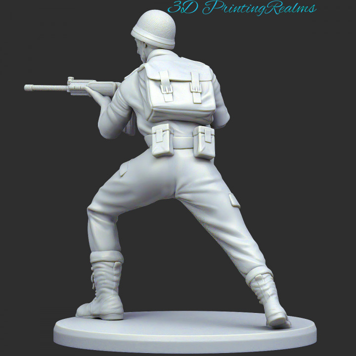 3D Printable Soldier by 3DprintingRealms