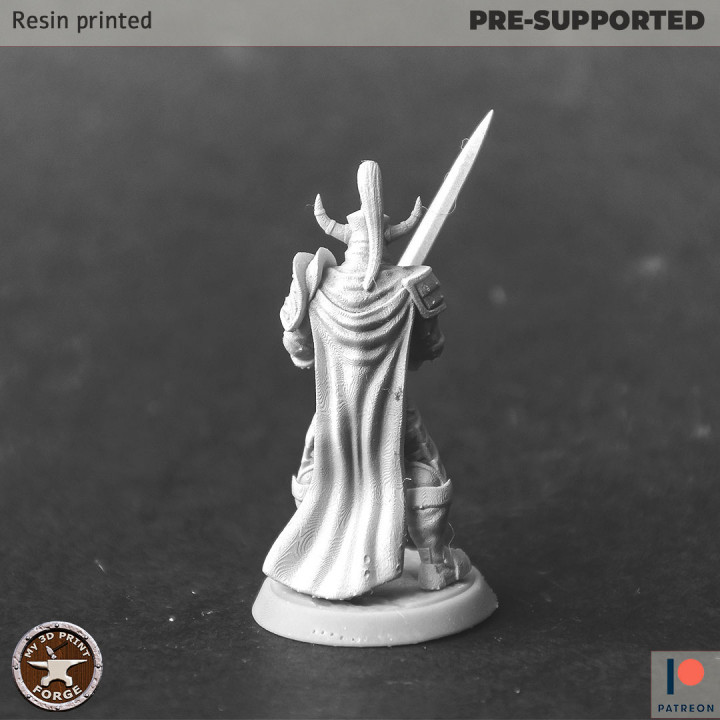 3D Printable Evil Knight by My3DPrintForge
