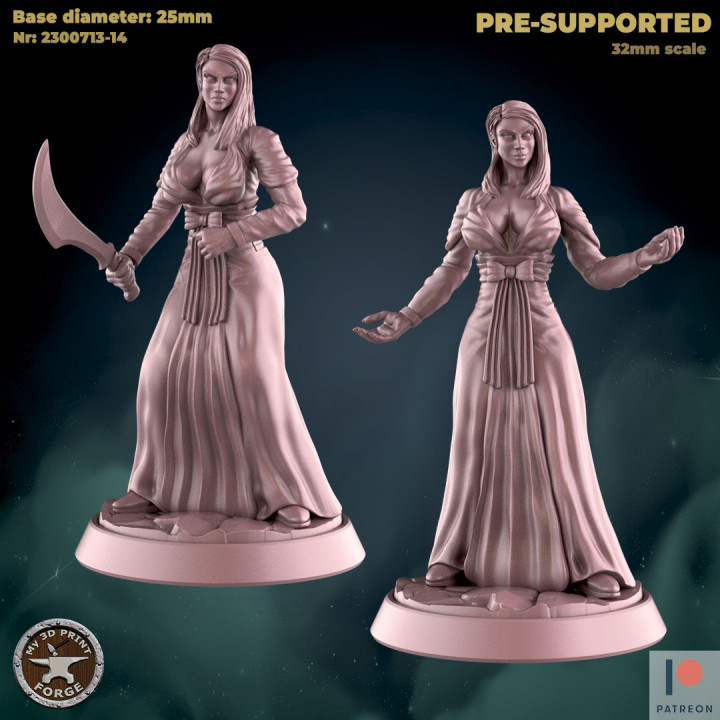 3D Printable Juliet Two Models by My3DPrintForge