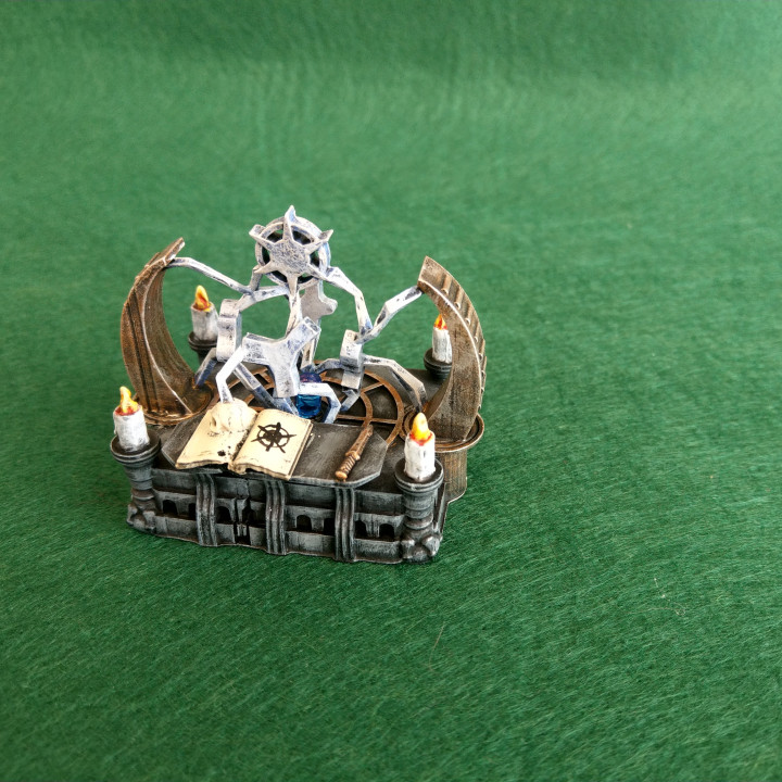 3D Printable Light up Sorcerers Table for use with HeroQuest by Andy at ...