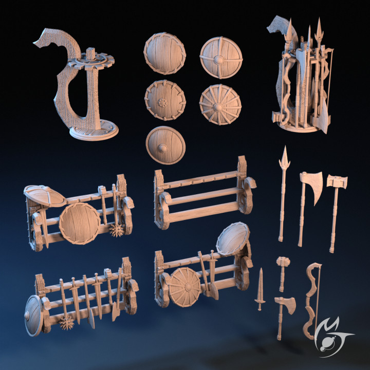 3D Printable Hunters Hall Armory by Making Tlon