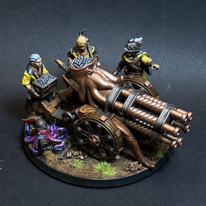 3D Print of Empire Artillery (Volley Gun) - Human Empire by Explorer