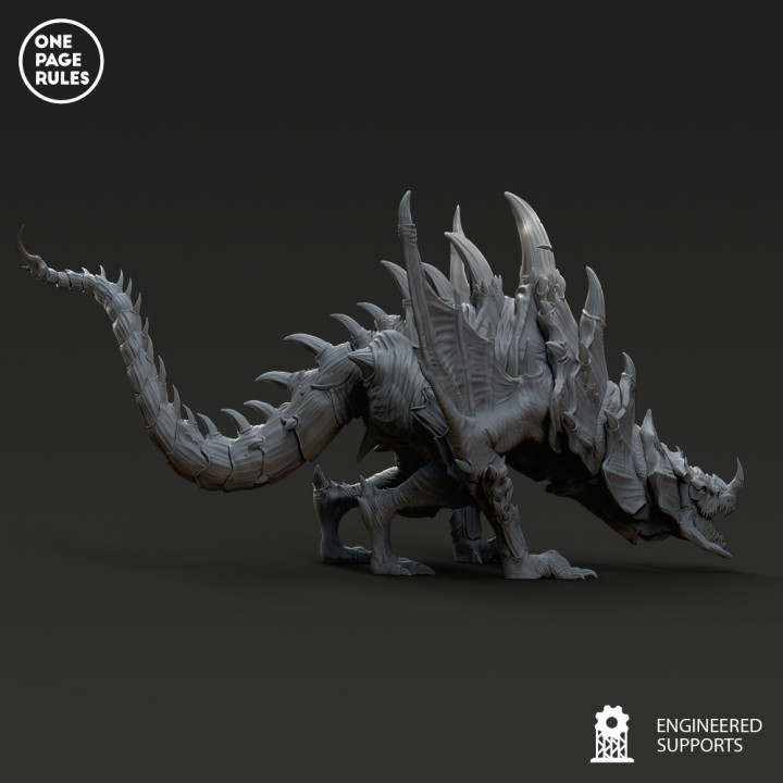 3D Printable Hive Titan - Alien Hives by One Page Rules