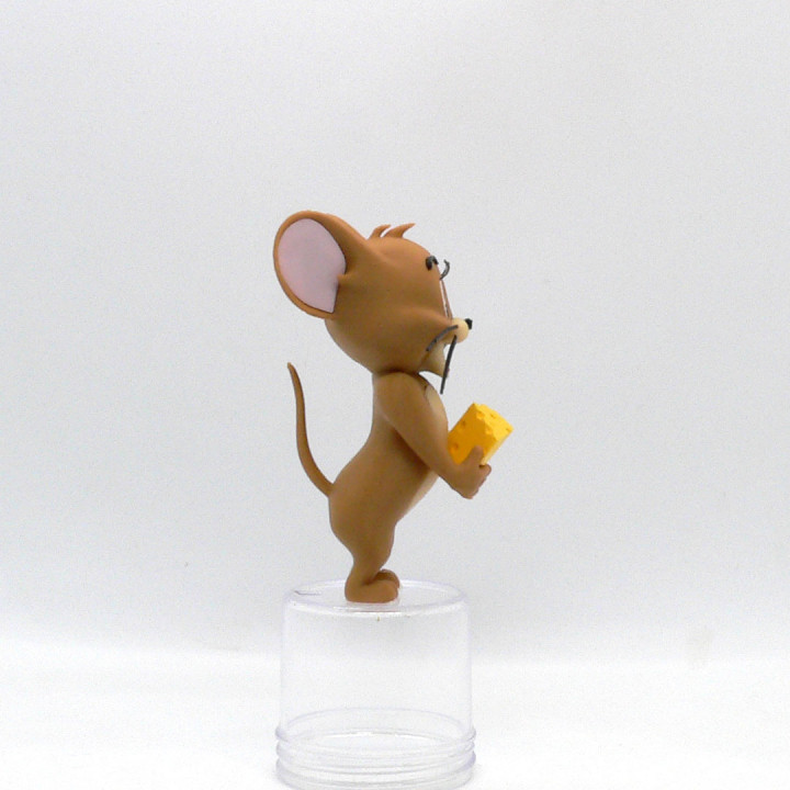 3D Printable Jerry Mouse by Steve Solomon