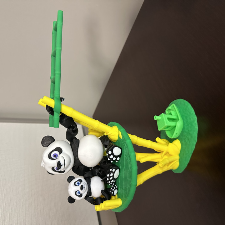 3D Print of Public Release: Flexi Factory Bambu Lab Panda and Display ...