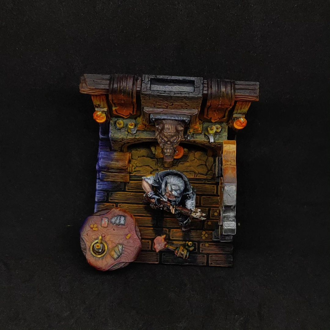 3D Printable Tavern Scenery [PRE-SUPPORTED] Diorama by Miniatures of ...
