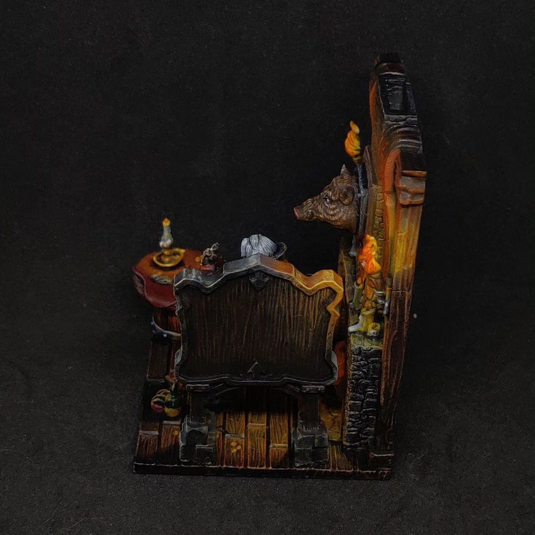 3D Printable Tavern Scenery [PRE-SUPPORTED] Diorama by Miniatures of ...