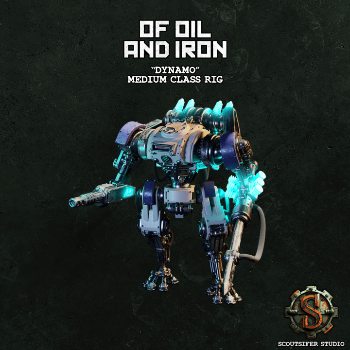 3D Printable "Dynamo" Medium Rig by Scoutsifer Studio