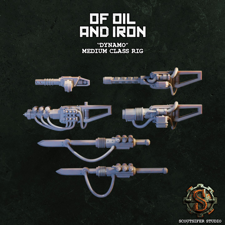 3D Printable "Dynamo" Medium Rig by Scoutsifer Studio