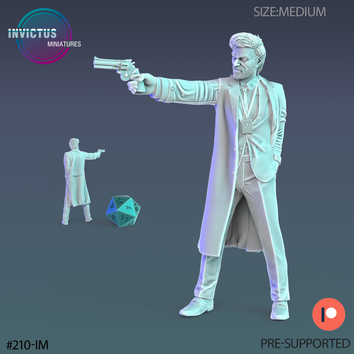 3D Printable Scientist Set / Alien Technology Analyst / Cyberpunk ...