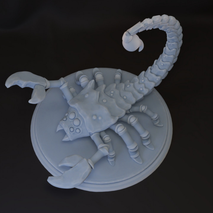 3D Printable wasteland Mutated Scorpion by The Cackling Kobold Company
