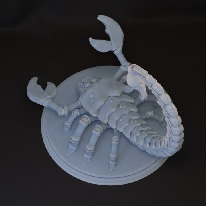 3D Printable wasteland Mutated Scorpion by The Cackling Kobold Company