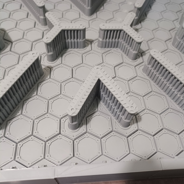 3D Printable Mech Arena by Wargame Forge
