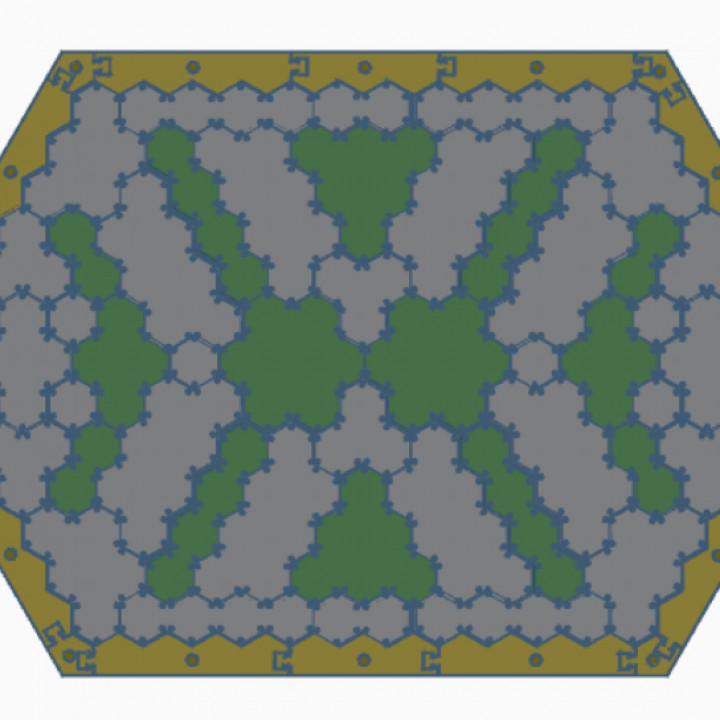 3D Printable Mech Arena by Wargame Forge