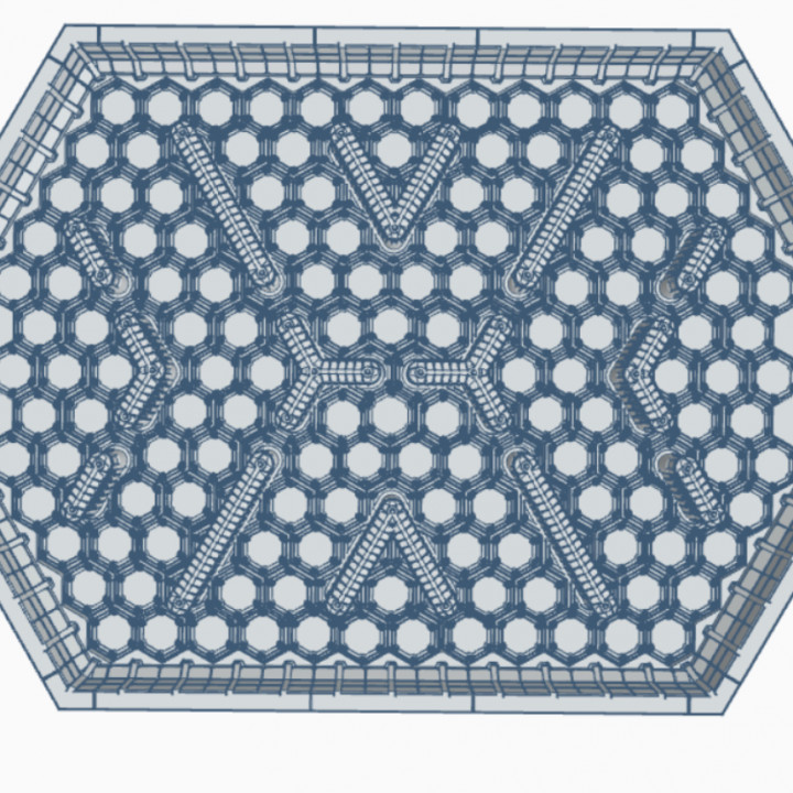 3D Printable Mech Arena by Wargame Forge