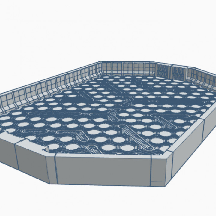 3D Printable Mech Arena by Wargame Forge